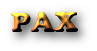 PAX logo. Free logo maker.