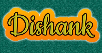 Dishank logo. Free logo maker.