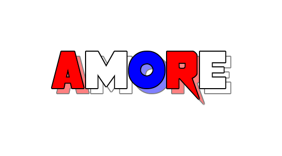 Amore logo. Free logo maker.
