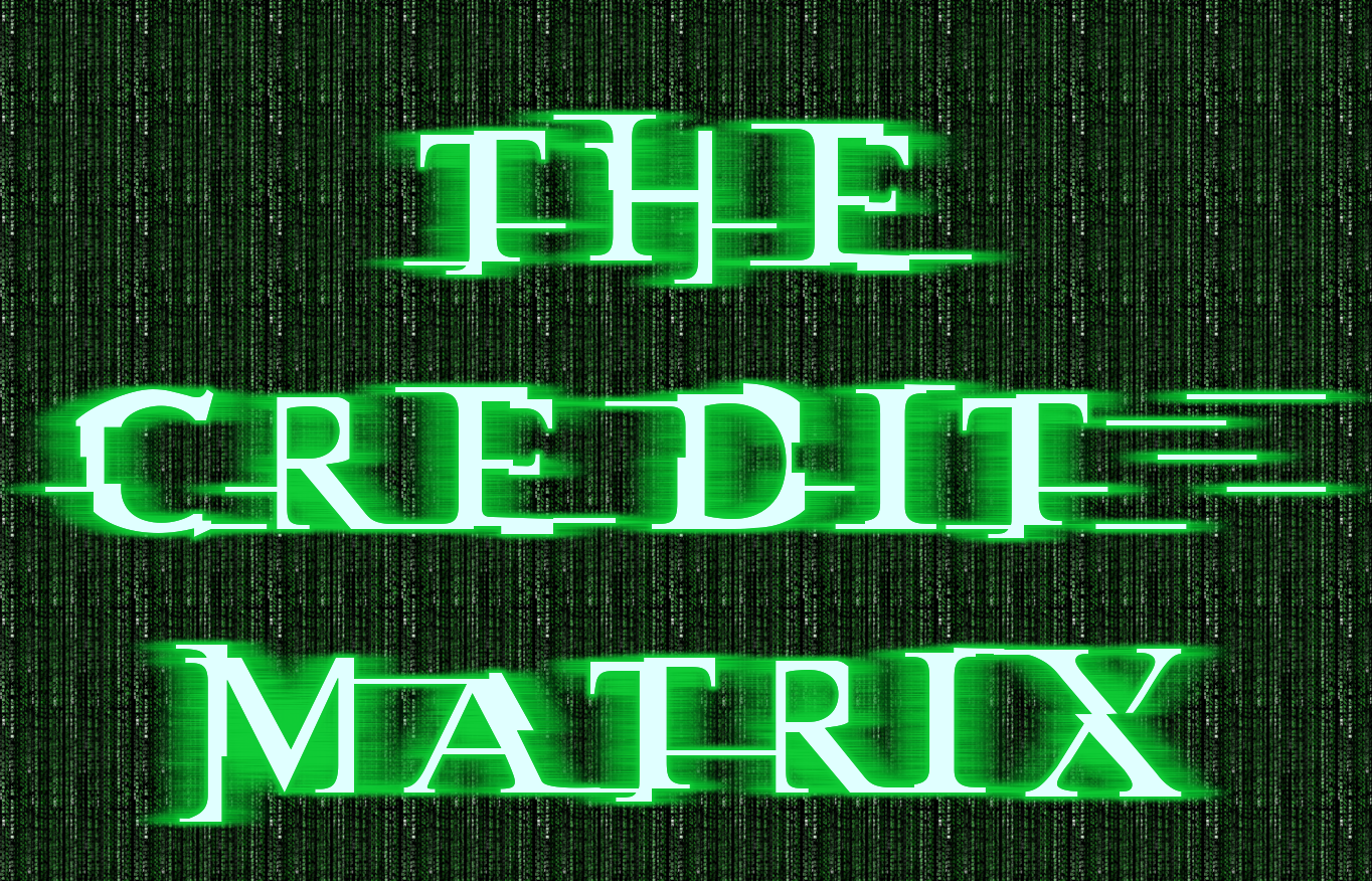 THE CREDIT MATRIX logo. Free logo maker.