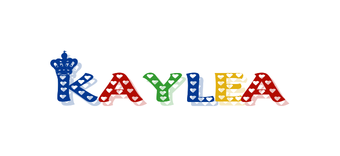 Kaylea logo. Free logo maker.