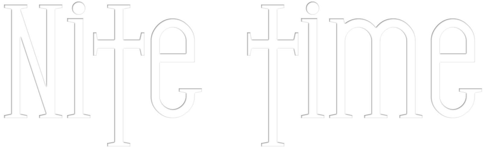 Nite time logo. Free logo maker.