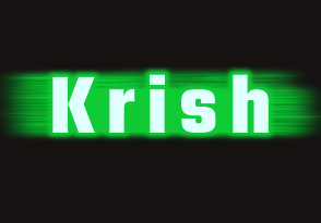 Krish logo. Free logo maker.