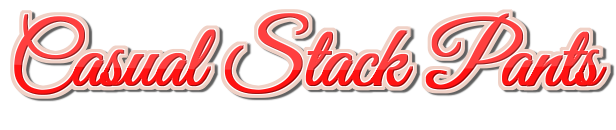 Casual Stack Pants logo. Free logo maker.