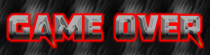 Game Over logo. Free logo maker.