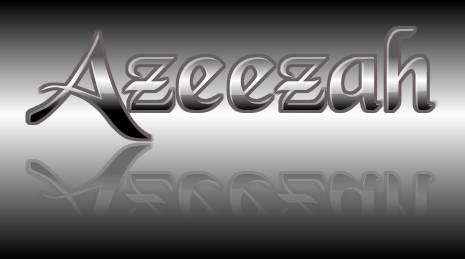 Azeezah logo. Free logo maker.