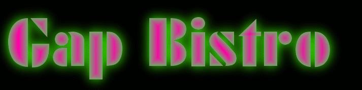 Gap Bistro logo. Free logo maker.