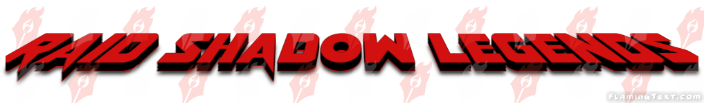 raid shadow legends logo. Free logo maker.