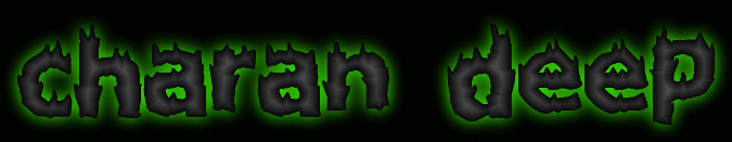 charan deep logo. Free logo maker.