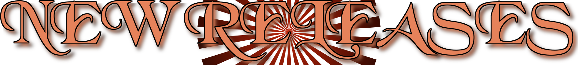 NEW RELEASES logo. Free logo maker.