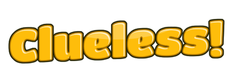 Clueless! logo. Free logo maker.