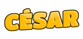 CÉSAR logo. Free logo maker.