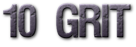 10 Grit logo. Free logo maker.