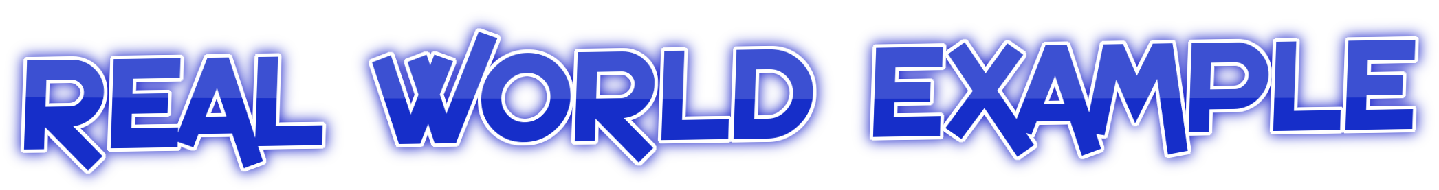 real world example logo. Free logo maker.