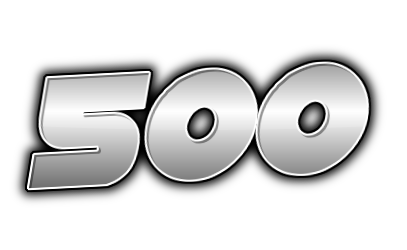 500 logo. Free logo maker.