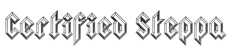 Certified Steppa logo. Free logo maker.
