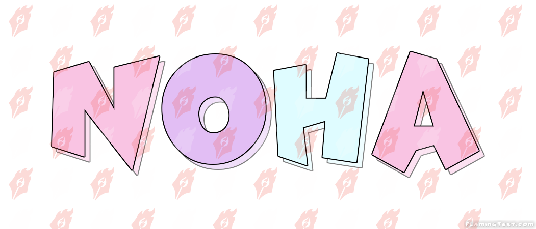 Noha logo. Free logo maker.