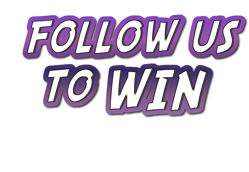 follow us to WIN logo. Free logo maker.
