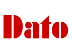 Dato logo. Free logo maker.