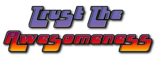Trust The Awesomeness logo. Free logo maker.