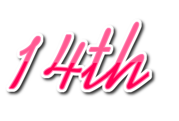 14th logo. Free logo maker.