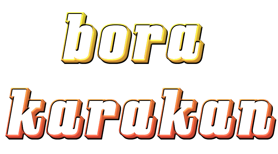 bora karakan logo. Free logo maker.