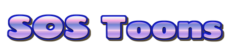 SOS Toons logo. Free logo maker.