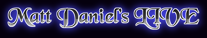 Matt Daniel's LIVE logo. Free logo maker.