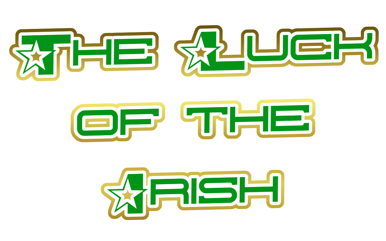 The Luck of the Irish logo. Free logo maker.