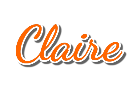 Claire logo. Free logo maker.