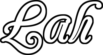 Lah logo. Free logo maker.