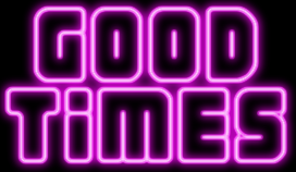 GOOD TIMES logo. Free logo maker.