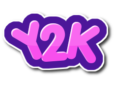 Y2K logo. Free logo maker.