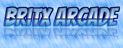 BritX Arcade logo. Free logo maker.