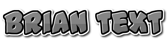 Brian text logo. Free logo maker.