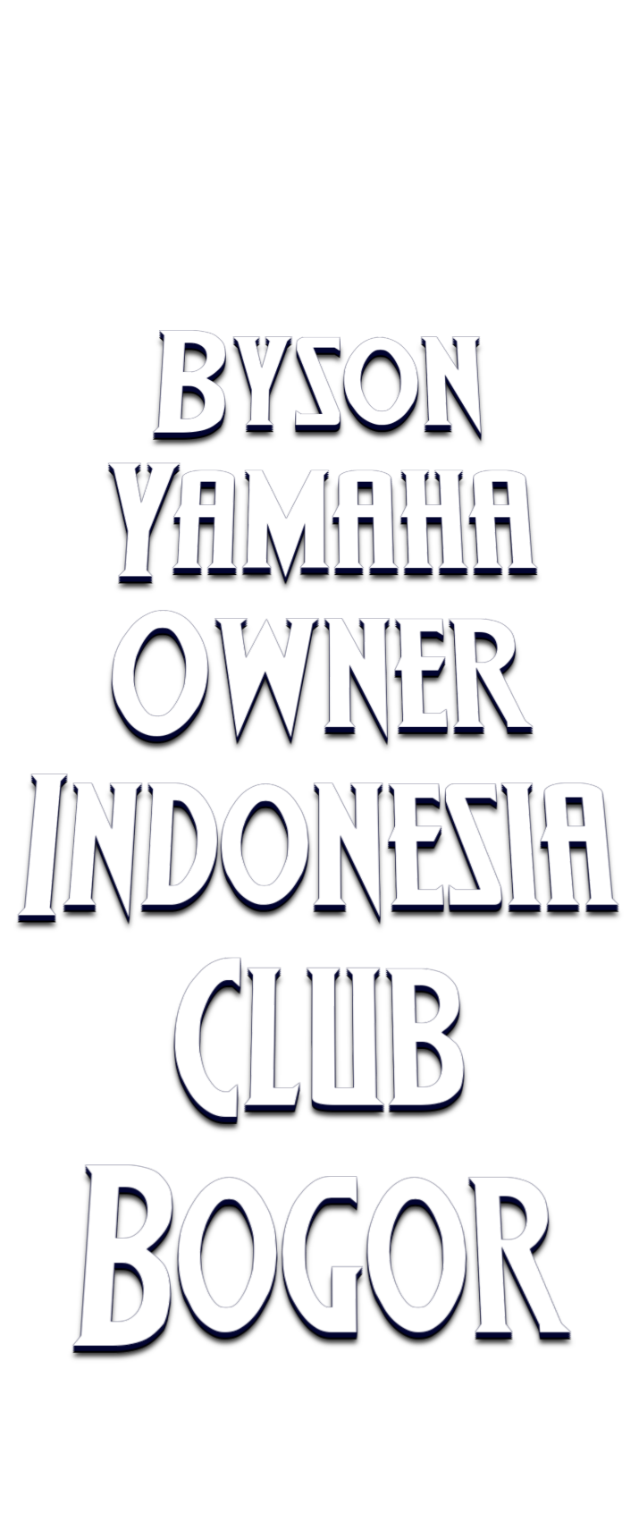 Byson Yamaha Owner Indonesia Club Bogor logo. Free logo maker.