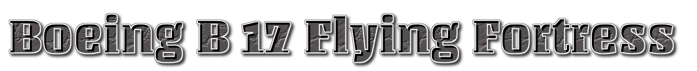Boeing B 17 Flying Fortress logo. Free logo maker.