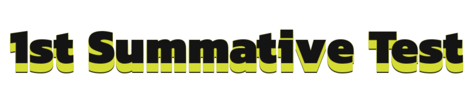 1st Summative Test logo. Free logo maker.