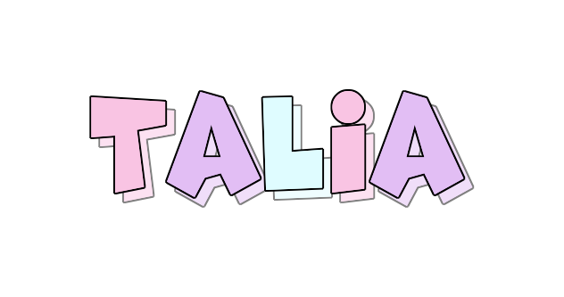 Talia logo. Free logo maker.