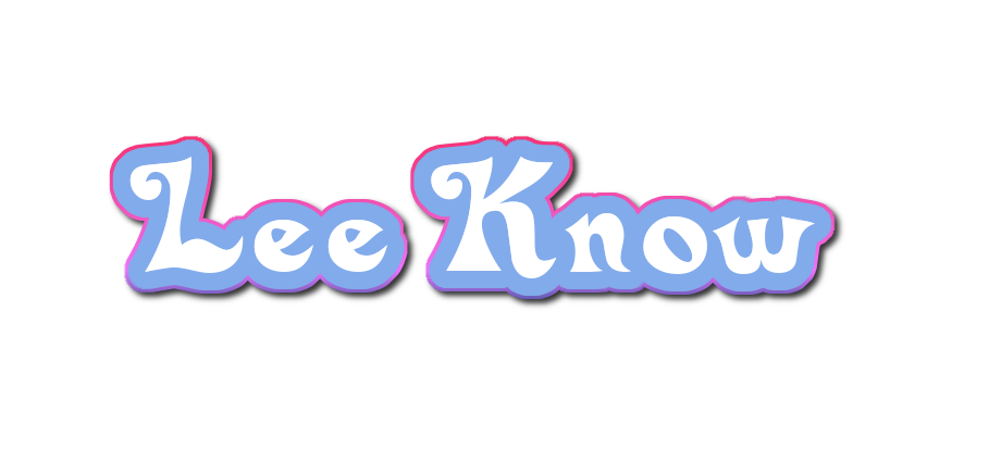 Lee Know logo. Free logo maker.