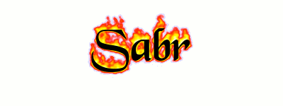 Sabr logo. Free logo maker.