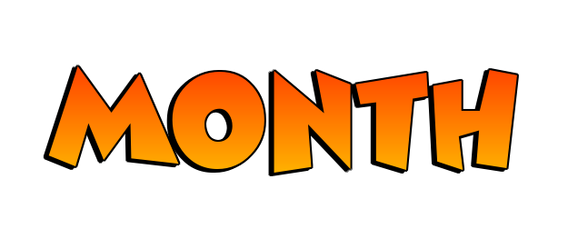 month logo. Free logo maker.