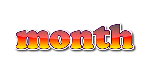 month logo. Free logo maker.