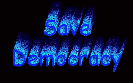 Save Democracy logo. Free logo maker.