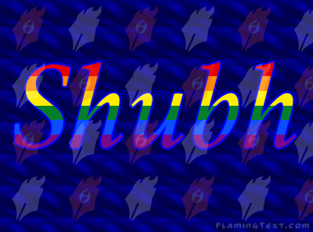 Shubh logo. Free logo maker.