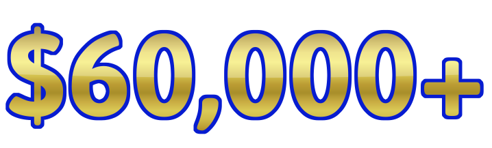 $60,000+ logo. Free logo maker.