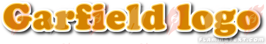 Garfield logo. Free logo maker.