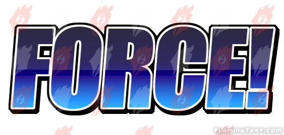 FORCE! logo. Free logo maker.