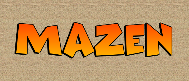 Mazen logo. Free logo maker.