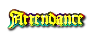 Attendance logo. Free logo maker.